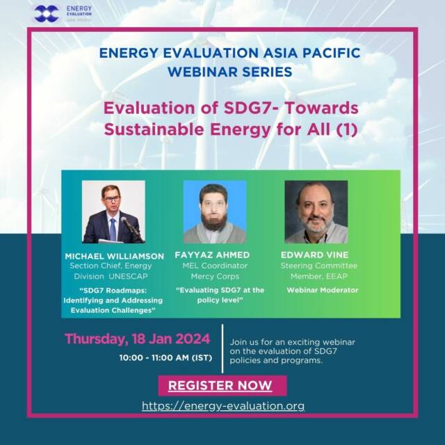 Webinars - Energy Evaluation